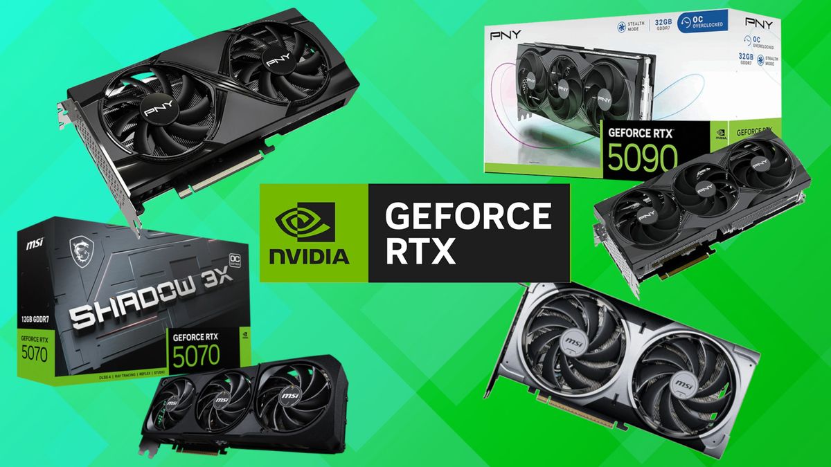 RTX 5000 GPUs are available for less than MSRP right now | Windows Central
