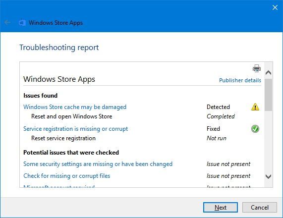 How to use 'Windows Store Apps' troubleshooter to fix apps on Windows ...