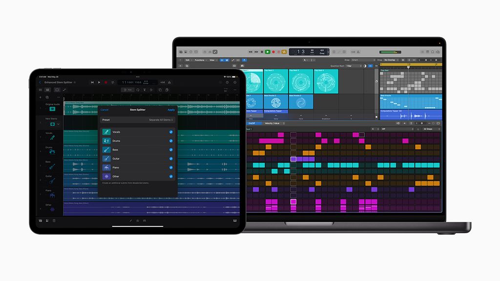 Apple introduces new versions of Logic Pro for Mac and iPad: Stem ...