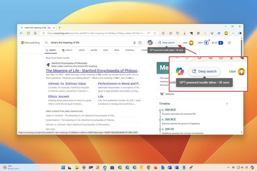AOL search is now powered by Bing, in case you were still using it ...