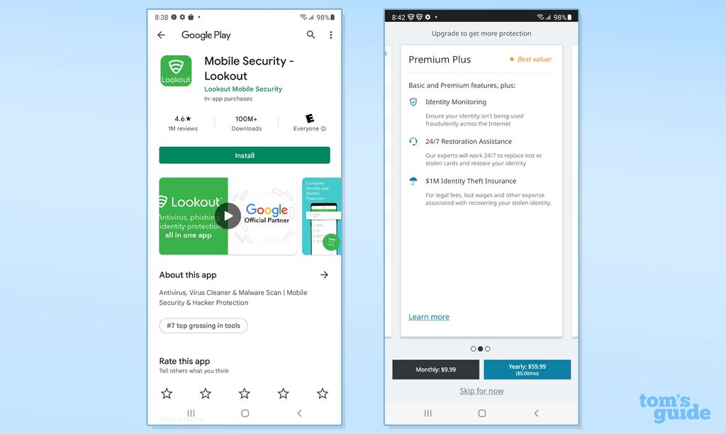 Lookout Security & Antivirus Review: Identity Protection at a Price ...
