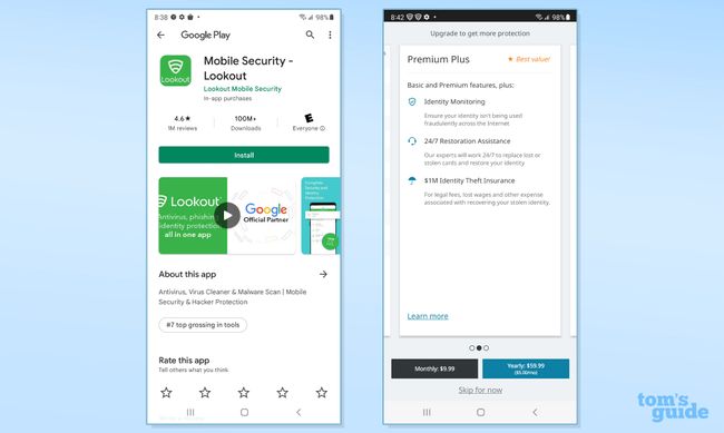 Lookout Security & Antivirus Review: Identity Protection at a Price ...