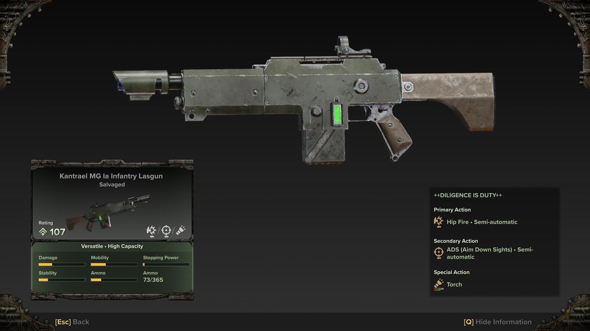 What do Darktide's weapon symbols mean? | PC Gamer