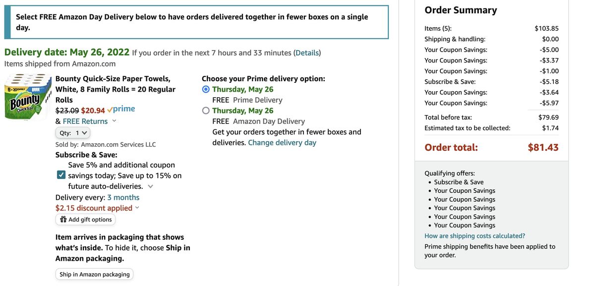 I use this hack to save 15% on Amazon — and you can, too | Tom's Guide