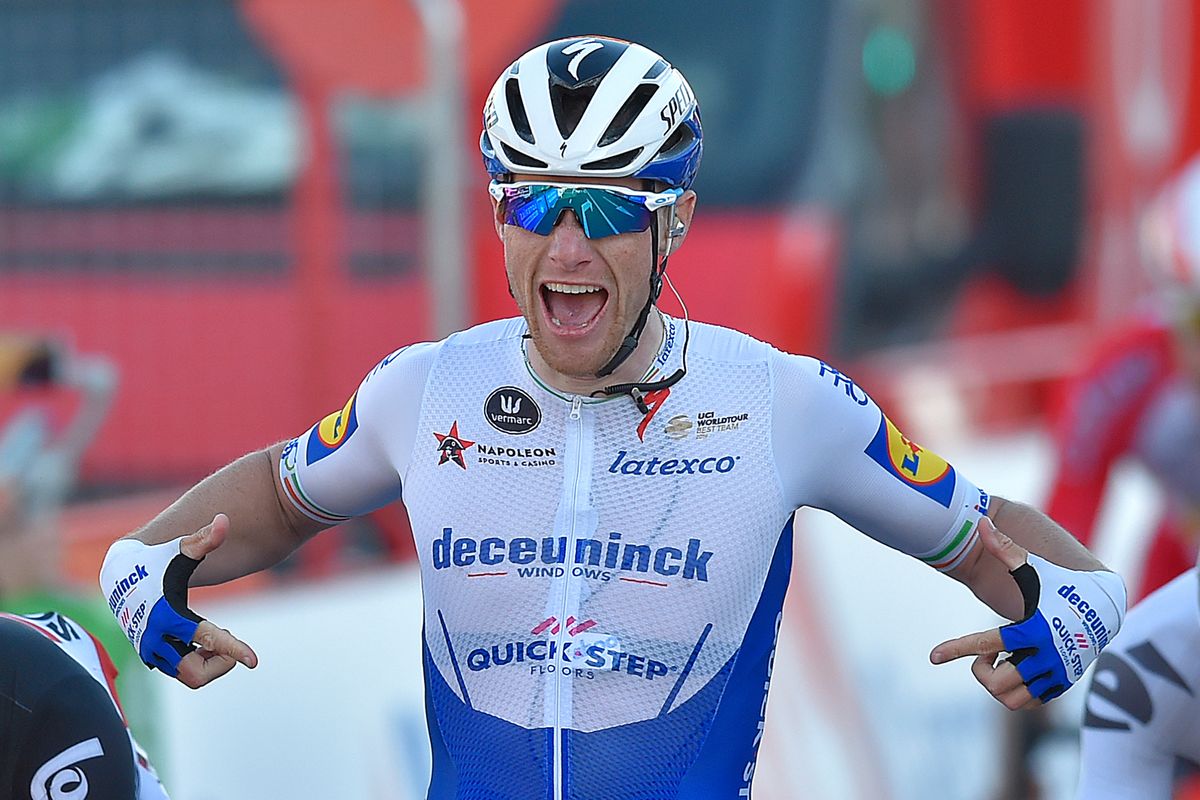 Sam Bennett relegated for barging after winning stage nine of the ...