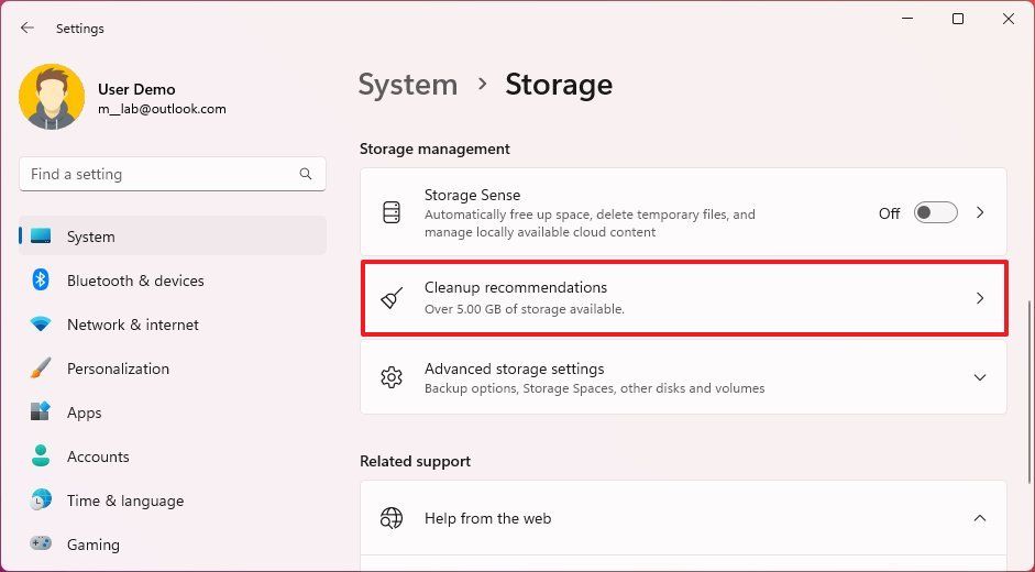 How to reclaim space after upgrading to Windows 11 2022 Update ...