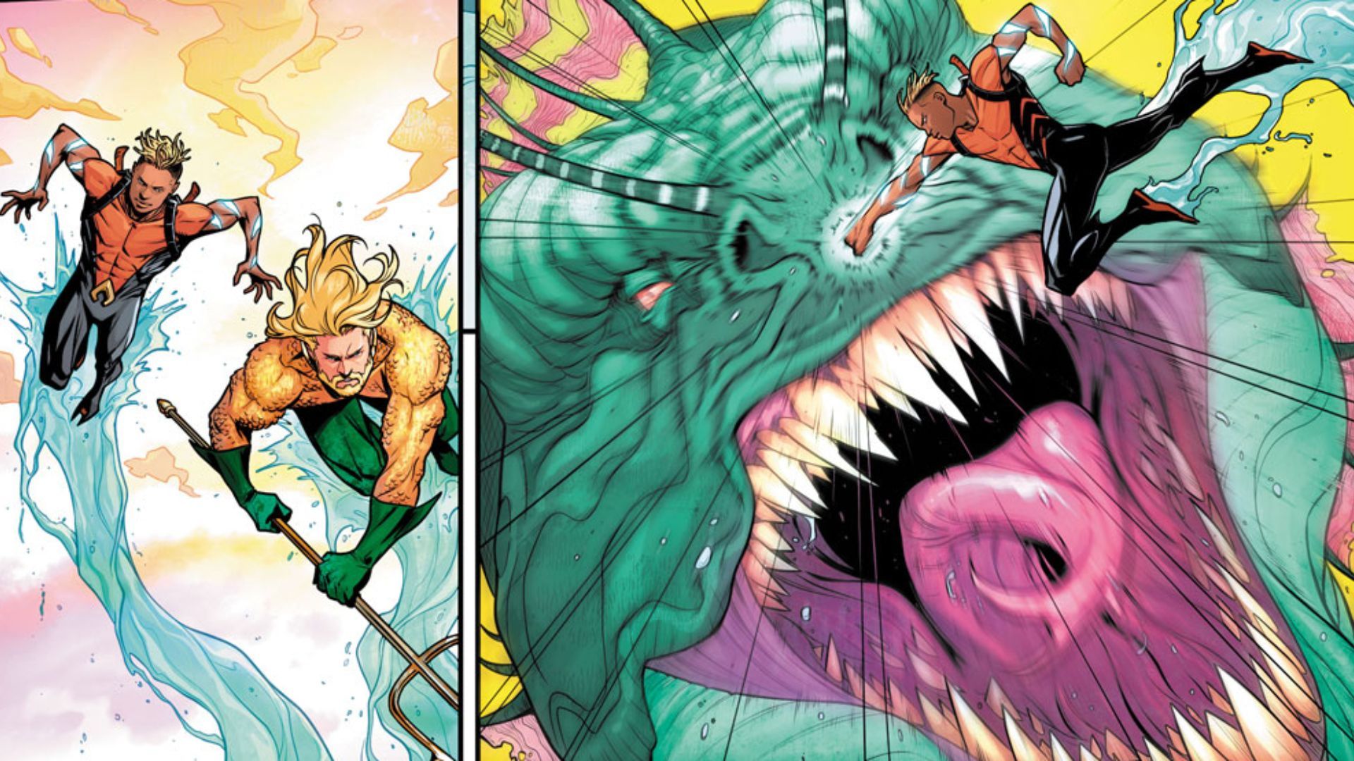 Aquamen #1 and all of DC's February Aqua-titles preview | GamesRadar+