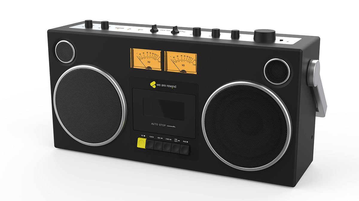 We Are Rewind goes back to the ‘80s with the GB-001, a cassette boombox ...