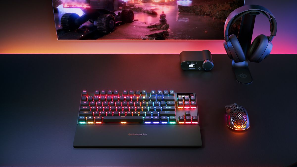I tried SteelSeries' new Hall effect gaming keyboard and I'm genuinely ...