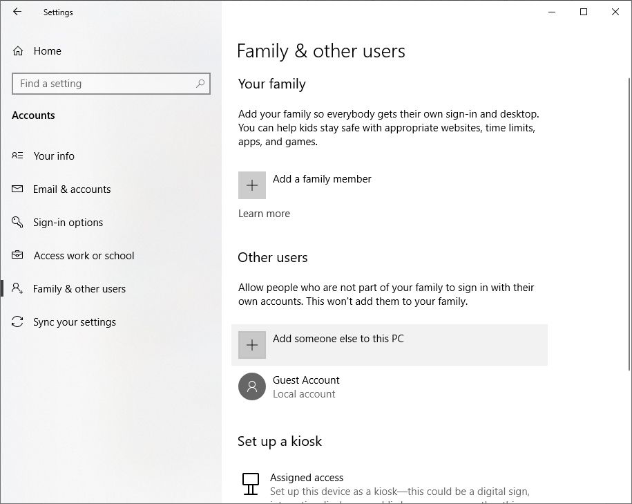 How to Create a Local Account in Windows 10 | Tom's Hardware