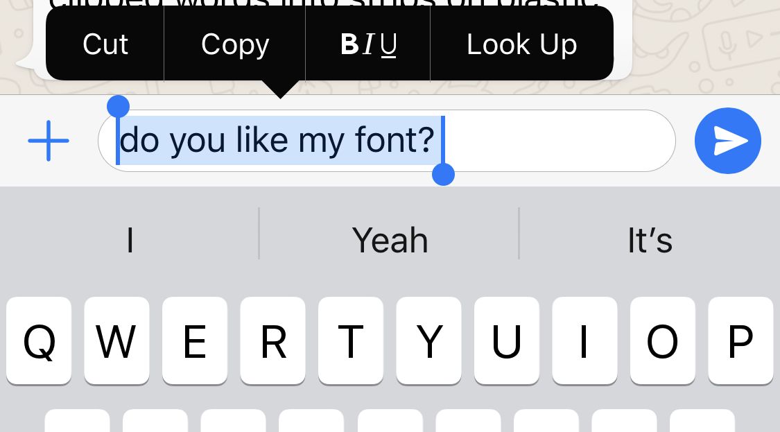 Hidden trick gives your WhatsApp font a retro twist | Creative Bloq