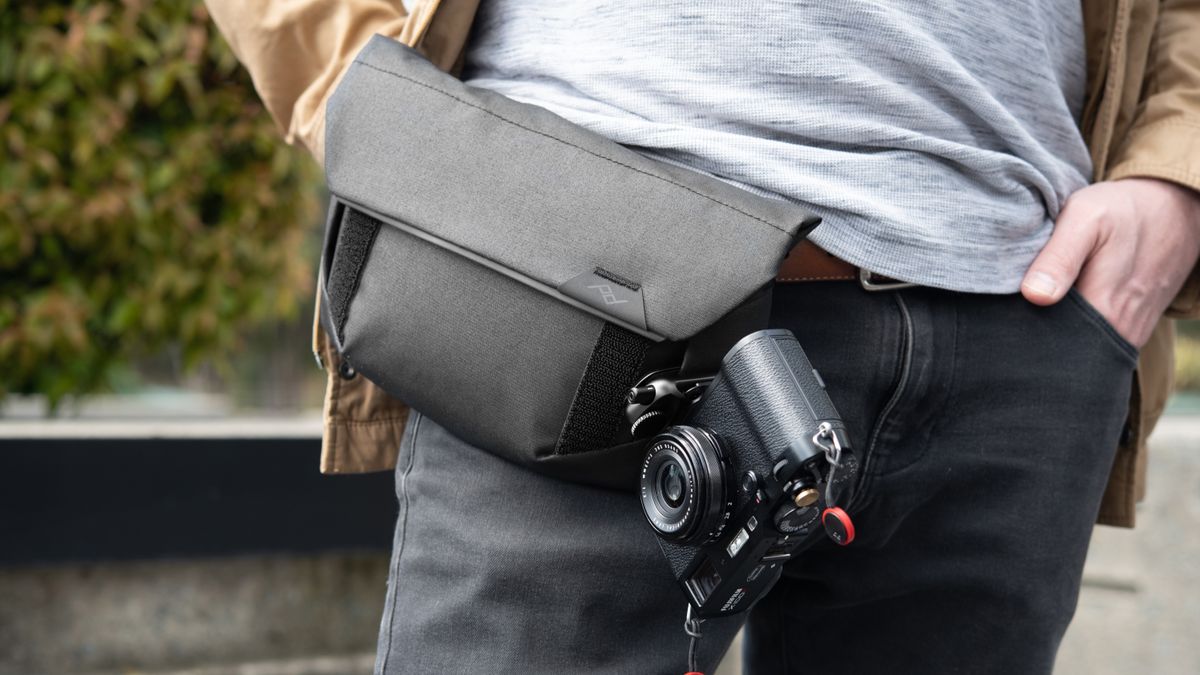 Peak Design's latest camera bag is barely big enough for a camera ...
