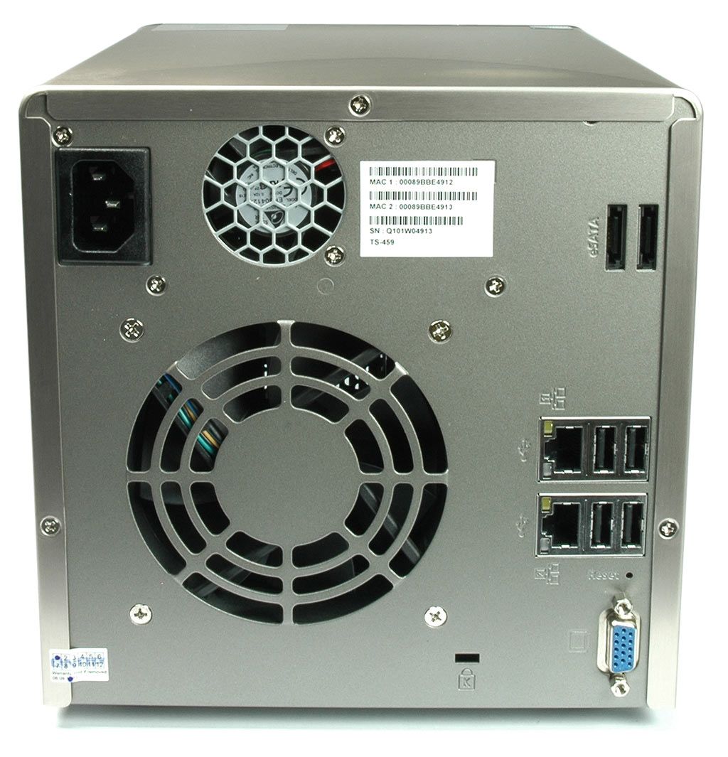 QNAP TS-459 Pro: Features And Construction - Atom-Powered NAS: Thecus ...