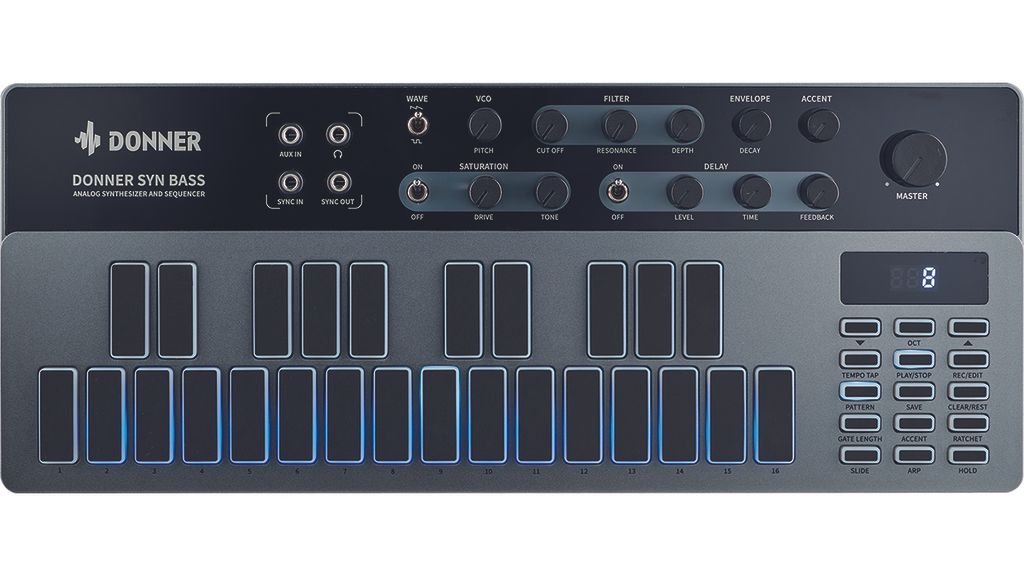 Donner B1 Analog Bass Sequencer review | MusicRadar