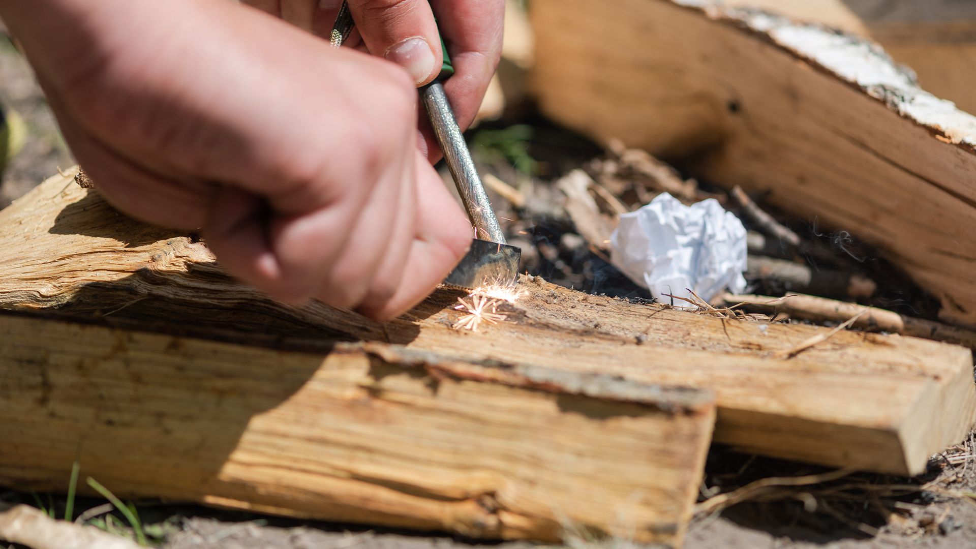 Why does striking flint against steel start a fire? | Live Science