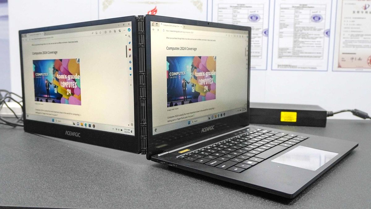 I thought dual-screen laptops were silly until I tried one with side-by-side displays | Tom's Guide