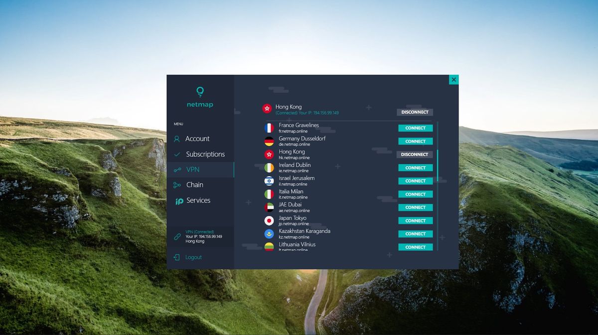 Netmap VPN | TechRadar