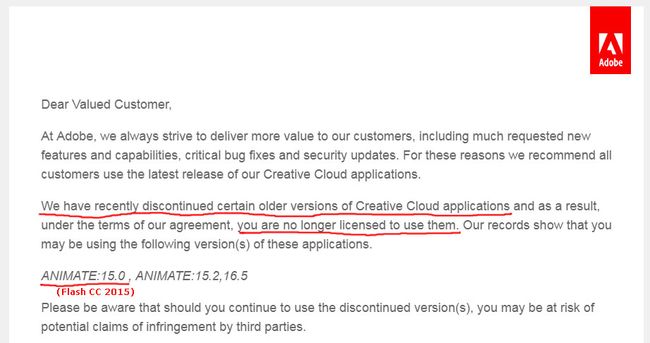 Will you get sued for using old Adobe apps? | Creative Bloq