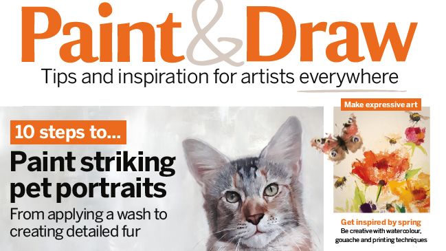 Paint your pet like a pro artist with the latest issue of Paint & Draw ...
