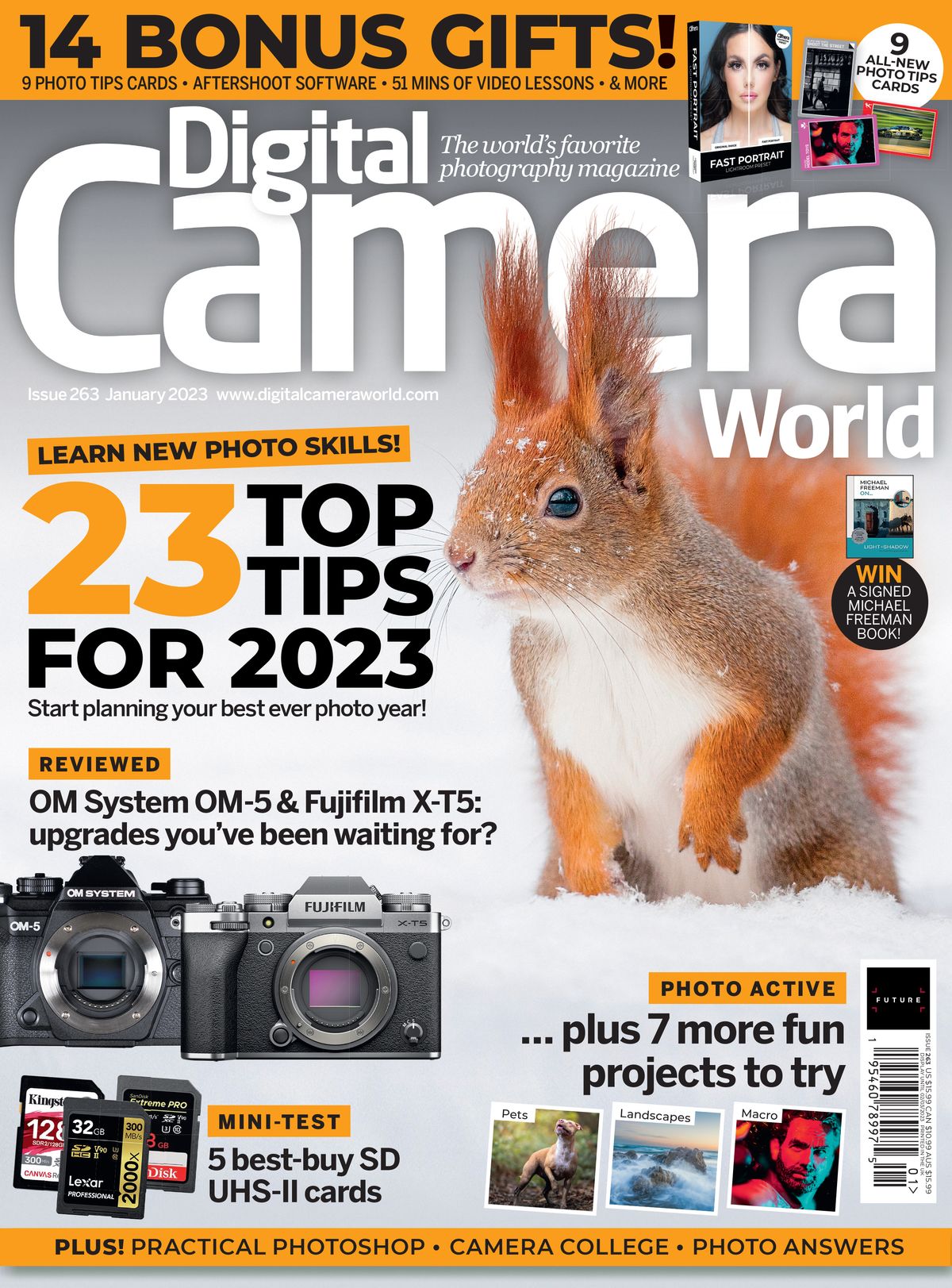 Get 14 bonus gifts with the January issue of Digital Camera mag ...