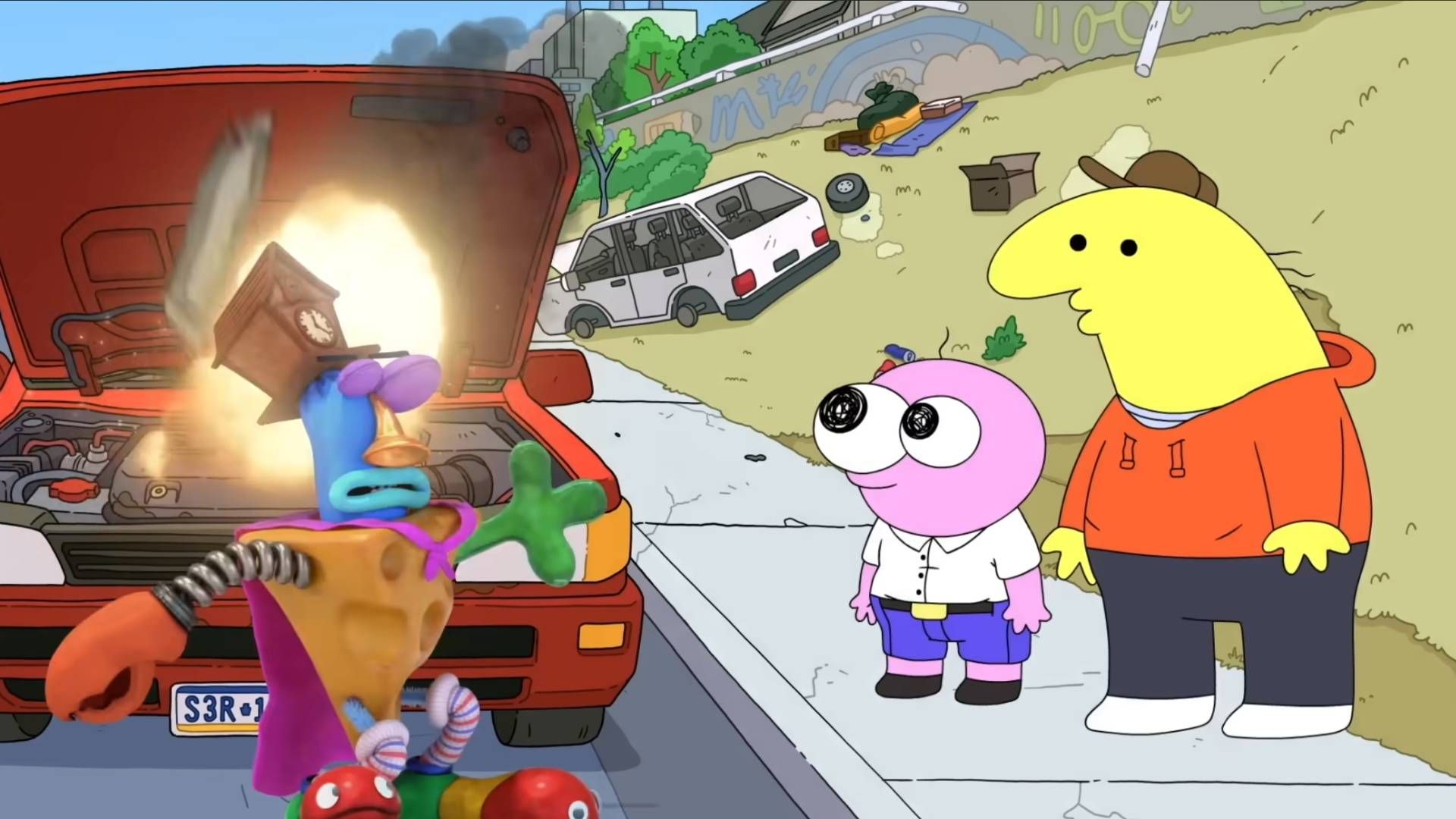 Internet favorite comedy Smiling Friends has no plans on staying around ...