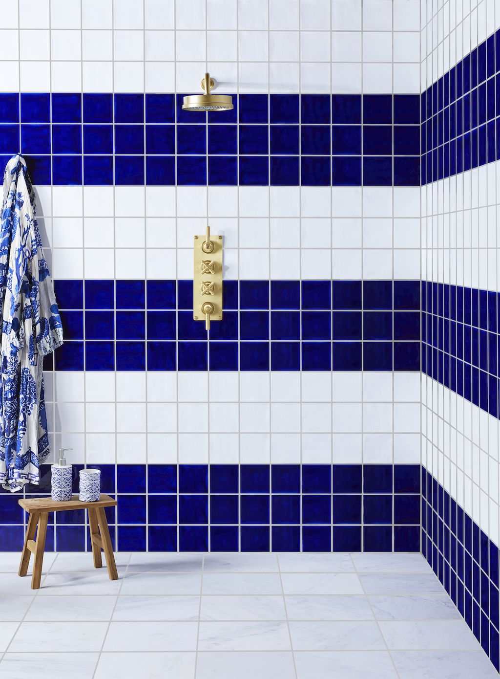 10 shower tile ideas - designers on adding color and scale | Livingetc