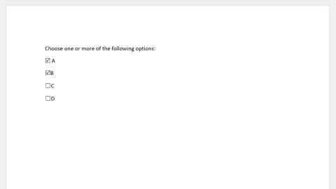How to insert a checkbox in Microsoft Word, Excel, and Google Docs | ITPro