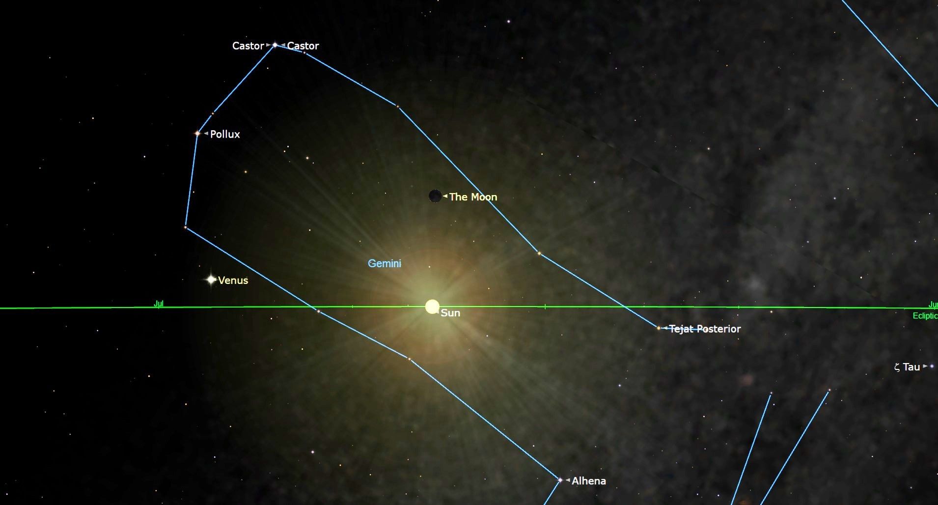 New moon of July 2024: Dark skies tonight as Earth is farthest from the ...