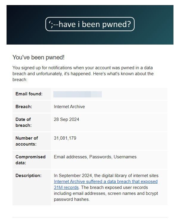Internet Archive hacked and 31 million user accounts leaked — hacking ...