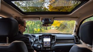So, about that massive 12-inch screen on the 2019 RAM 1500 pickup ...