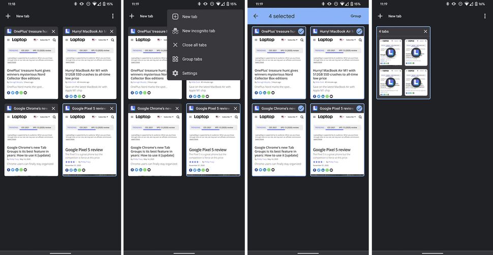 Chrome for Android adopts this excellent tab feature — How it works ...