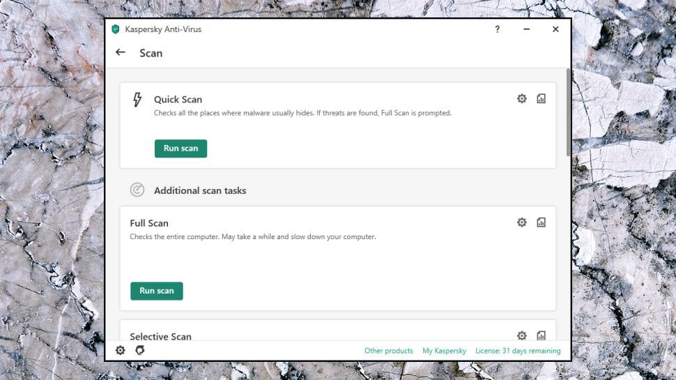 Kaspersky Antivirus solutions review | TechRadar