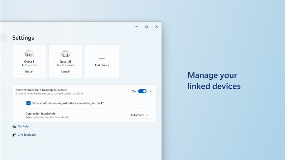Mixed Reality Link app that connects Windows 11 to your Meta Quest is ...
