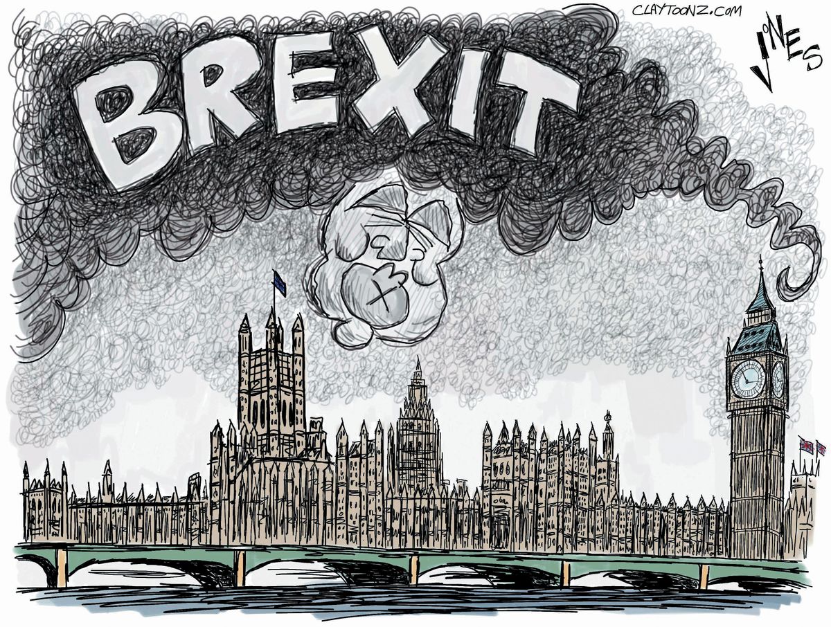 Political cartoon World Brexit Trump | The Week