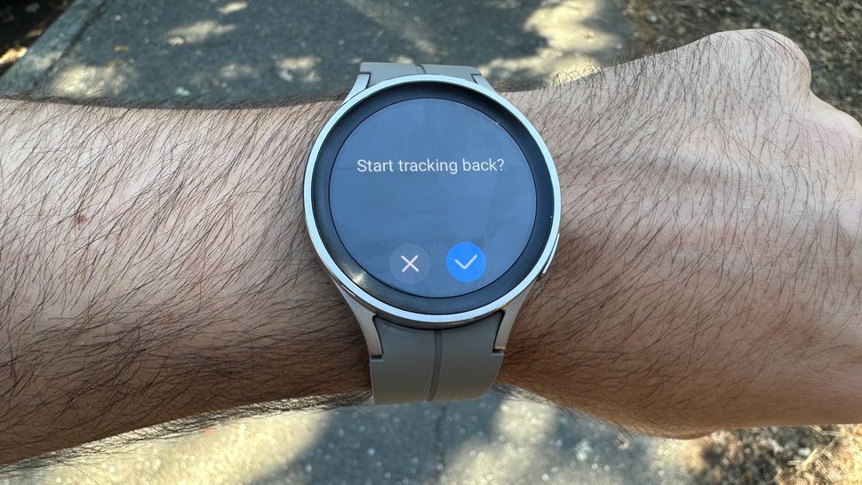 How to use GPX maps and trackback on the Galaxy Watch 5 Pro Route tile ...
