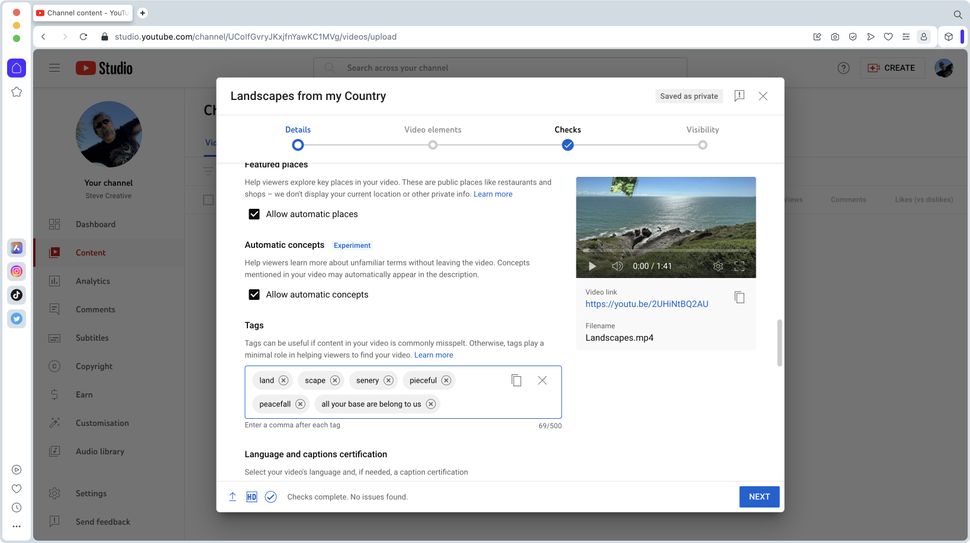 How to post a YouTube video | TechRadar