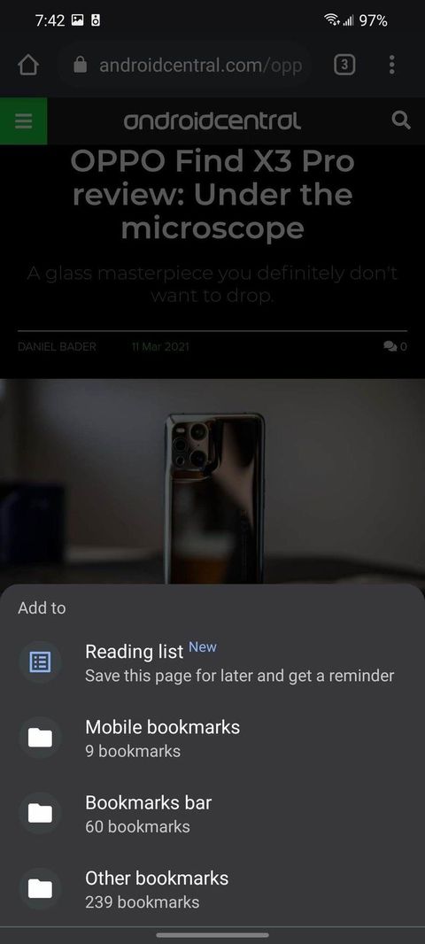 How to enable the Read Later feature in Google Chrome | Android Central