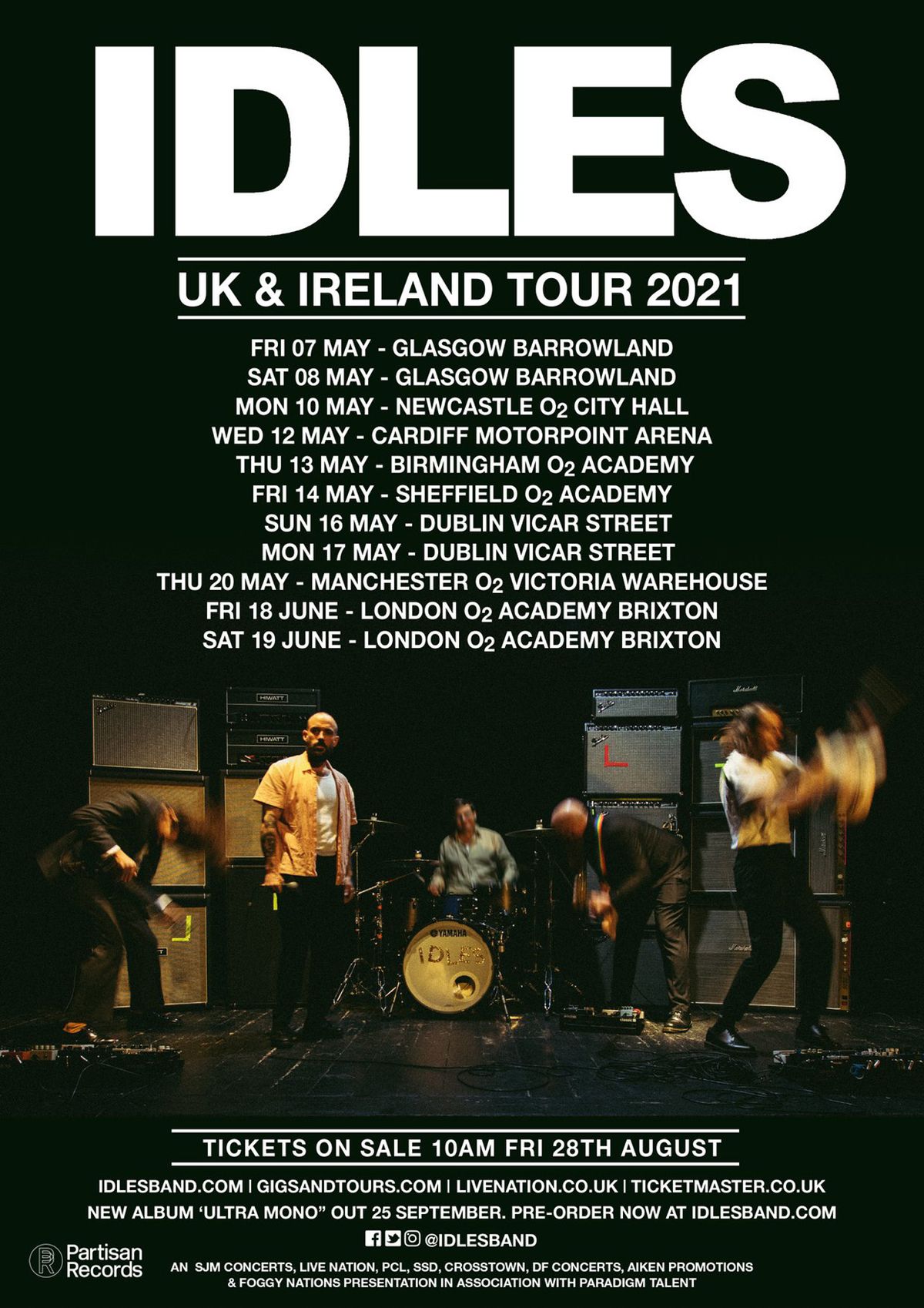 Idles announce 2021 UK and Ireland tour | Louder