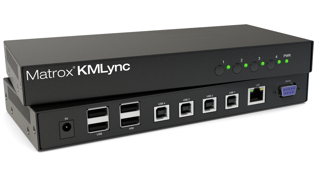 Matrox Video Introduces the KMLync Keyboard and Mouse Switch | AVNetwork