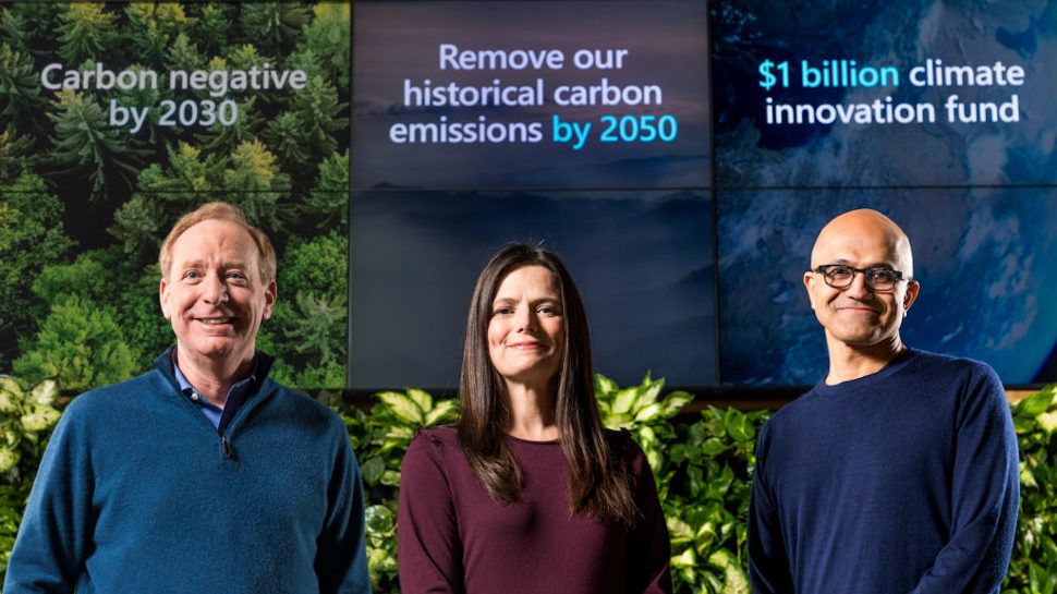 Microsoft pledges to go carbon negative by 2030 | TechRadar Microsoft pledges to go carbon negative by 2030 | TechRadar