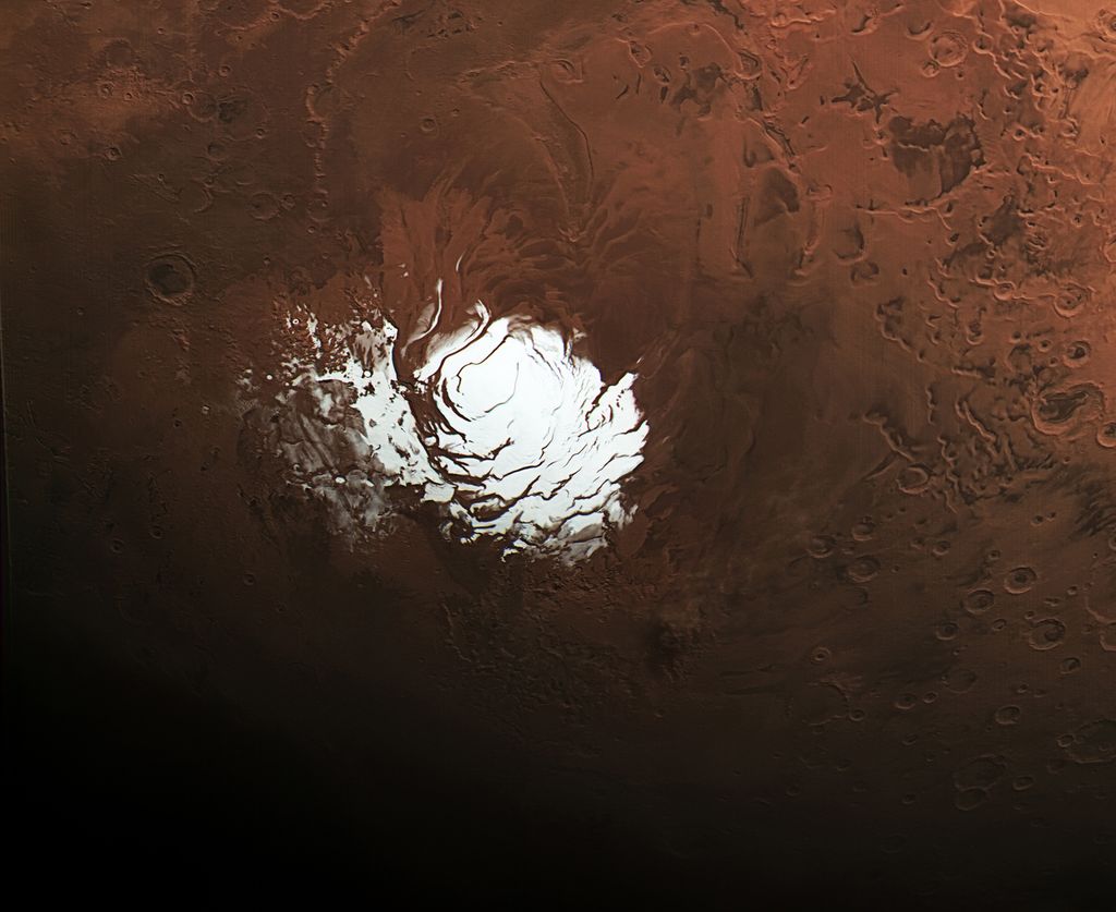 Mars' Mysterious South Pole Revealed in New Photo | Space