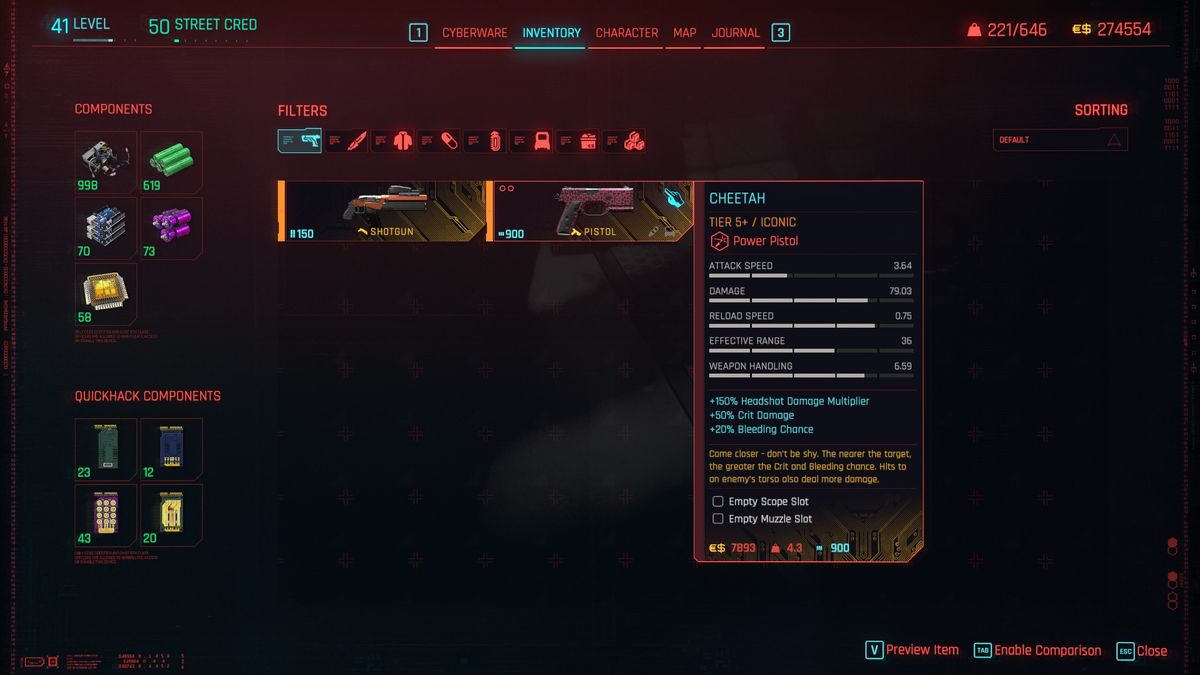 Cyberpunk 2077: Phantom Liberty Iconic weapon locations | PC Gamer