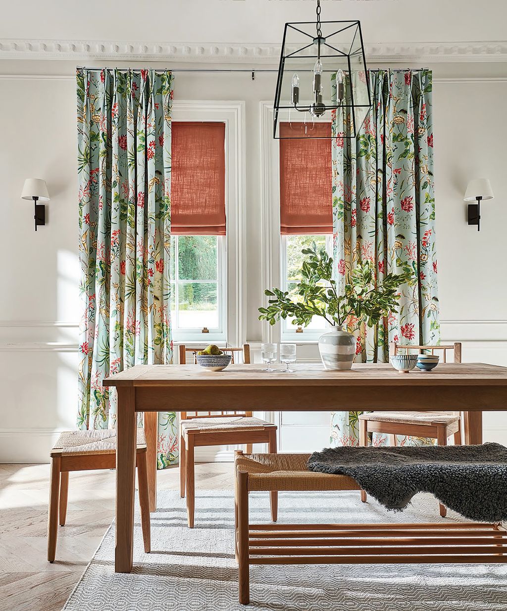 How to hang curtains over blinds and shades | Homes and Gardens