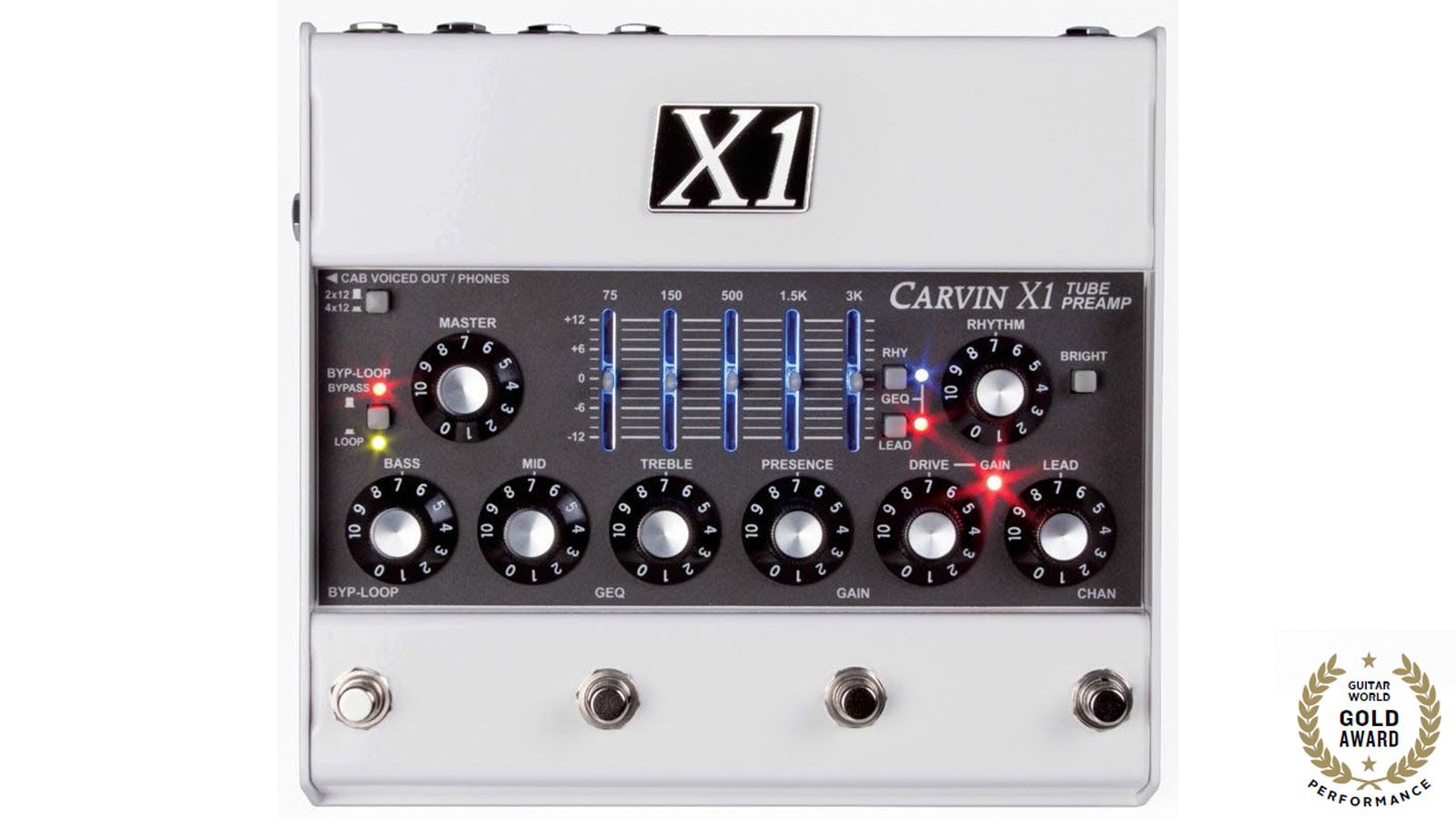 Review: Carvin X1 All-Tube Guitar Preamp Pedal | Guitar World