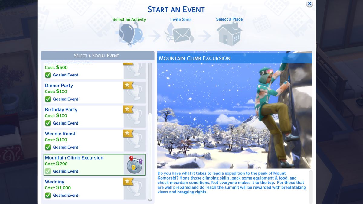 The Sims 4: Snowy Escape rock climbing guide | PC Gamer