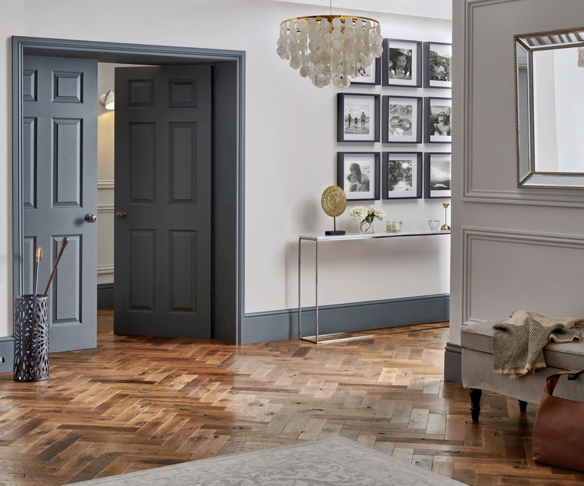 13 hallway flooring ideas for an impactful entranceway | Homebuilding