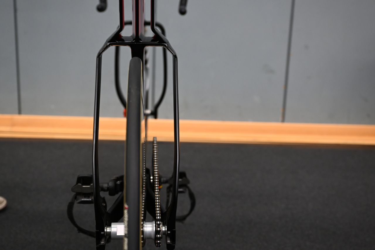 Up close with the unreleased Look P24 - the track bike with two seatposts | Cycling Weekly