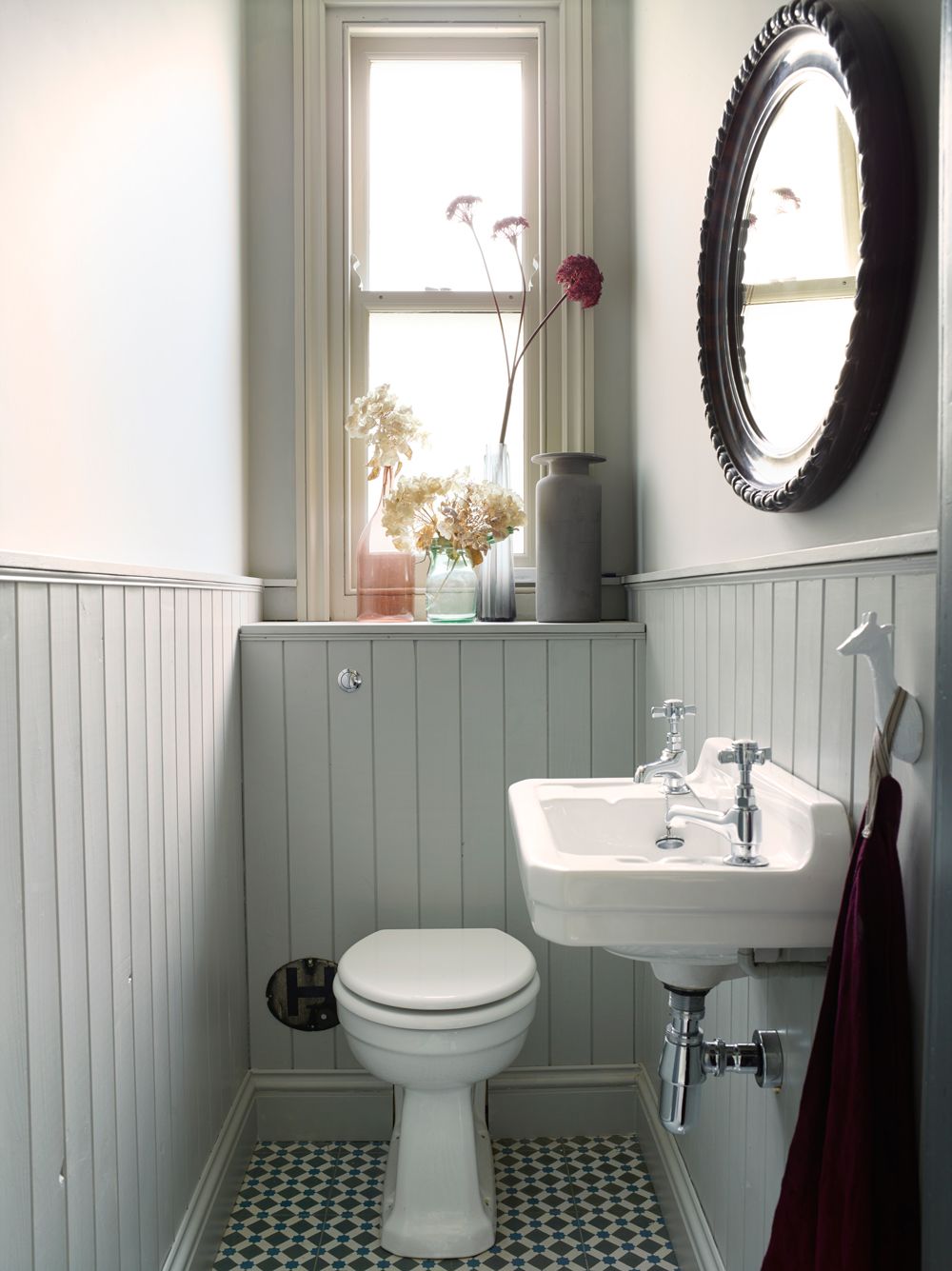 Downstairs toilet ideas: Cloakroom designs for small spaces | Ideal Home