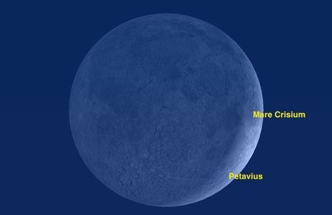 Tonight's Waxing Crescent Moon: A Skywatching Tour | Space