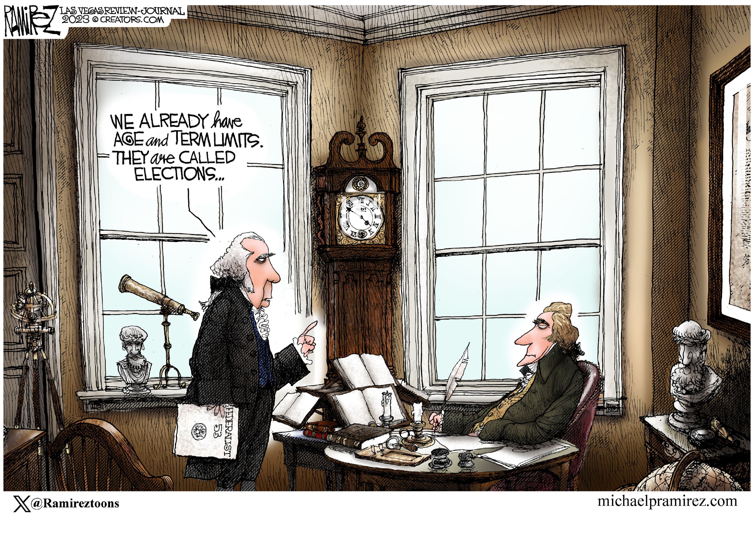 5 antiquated cartoons about age in politics | The Week